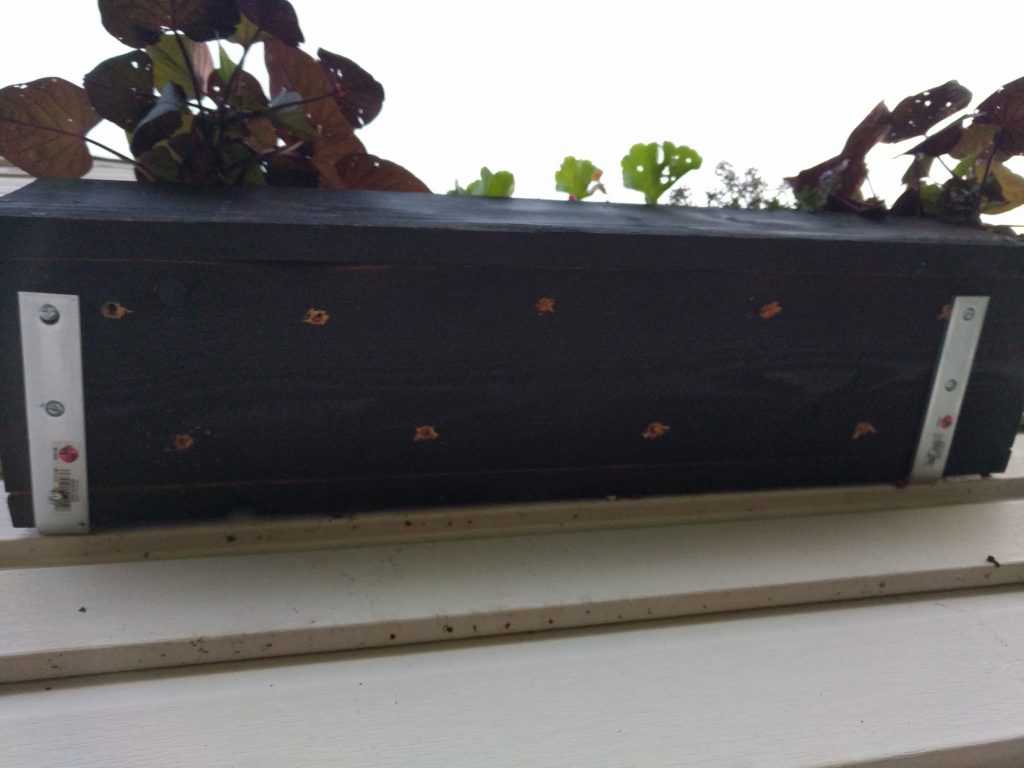 How to Attach a Window Box to Siding | Mama and More