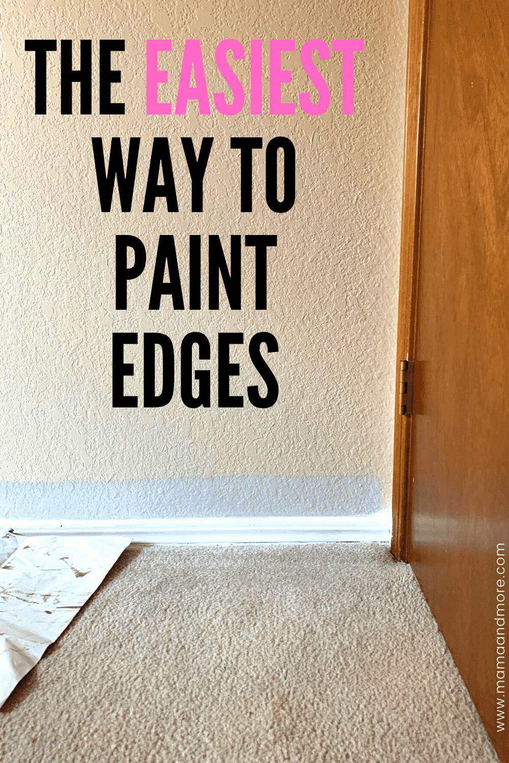 The Best Way to Paint Edges | Mama and More