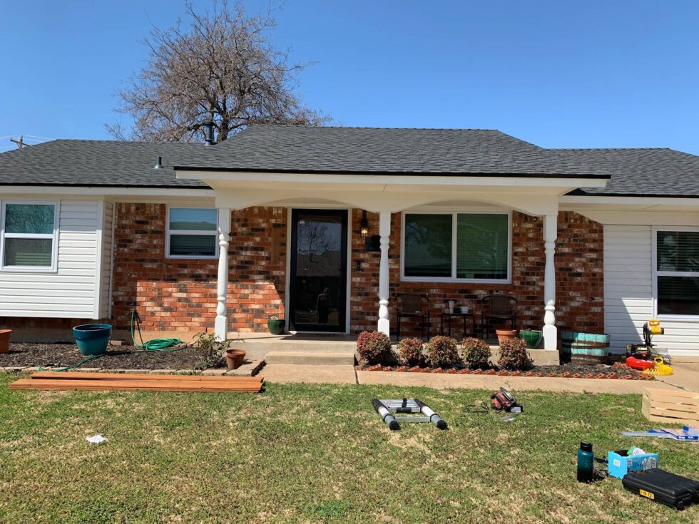 How to Wrap Porch Posts with Wood (Step-by-Step) | Mama and More