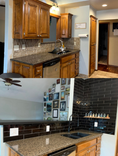 Complete Guide to DIY Subway Tile Backsplash + Mistakes to Avoid | Mama ...