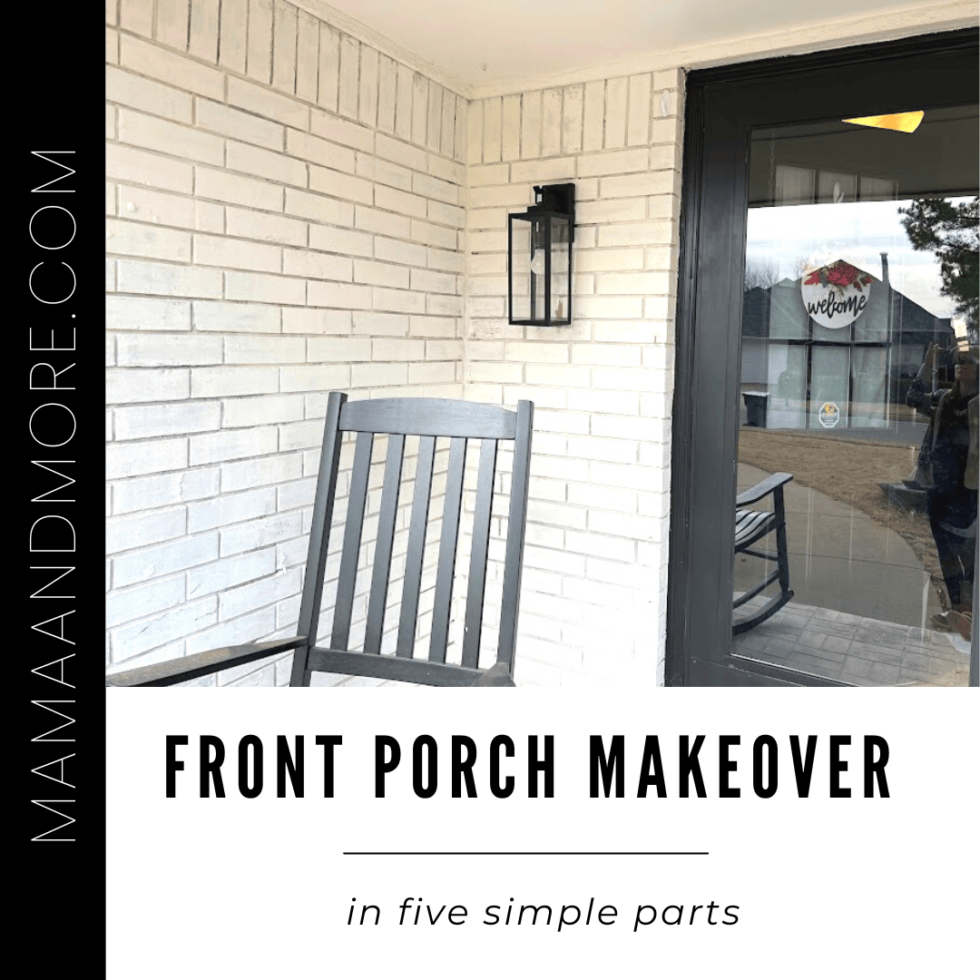Front Porch Makeover in 5 Steps | Mama and More